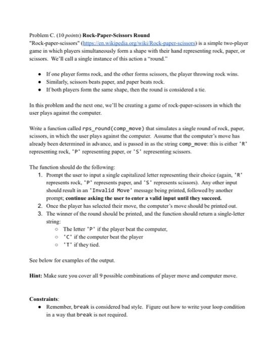 Solved Python. also you need to call back from problem C. | Chegg.com