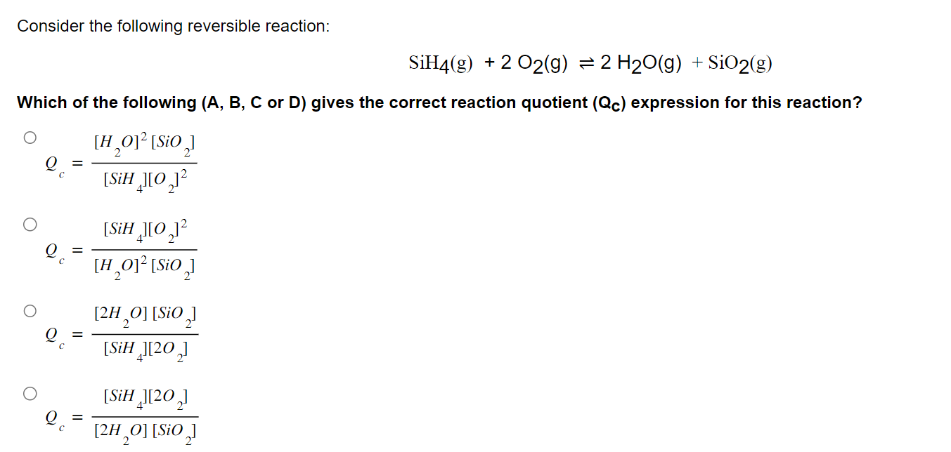 Solved Consider the following reversible | Chegg.com