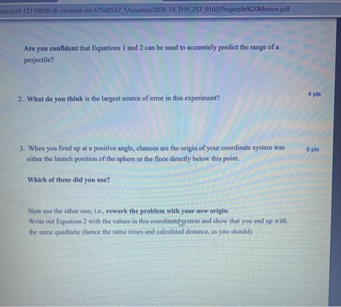 Solved Pre-Lab Questions On a separate sheet of paper -- so | Chegg.com