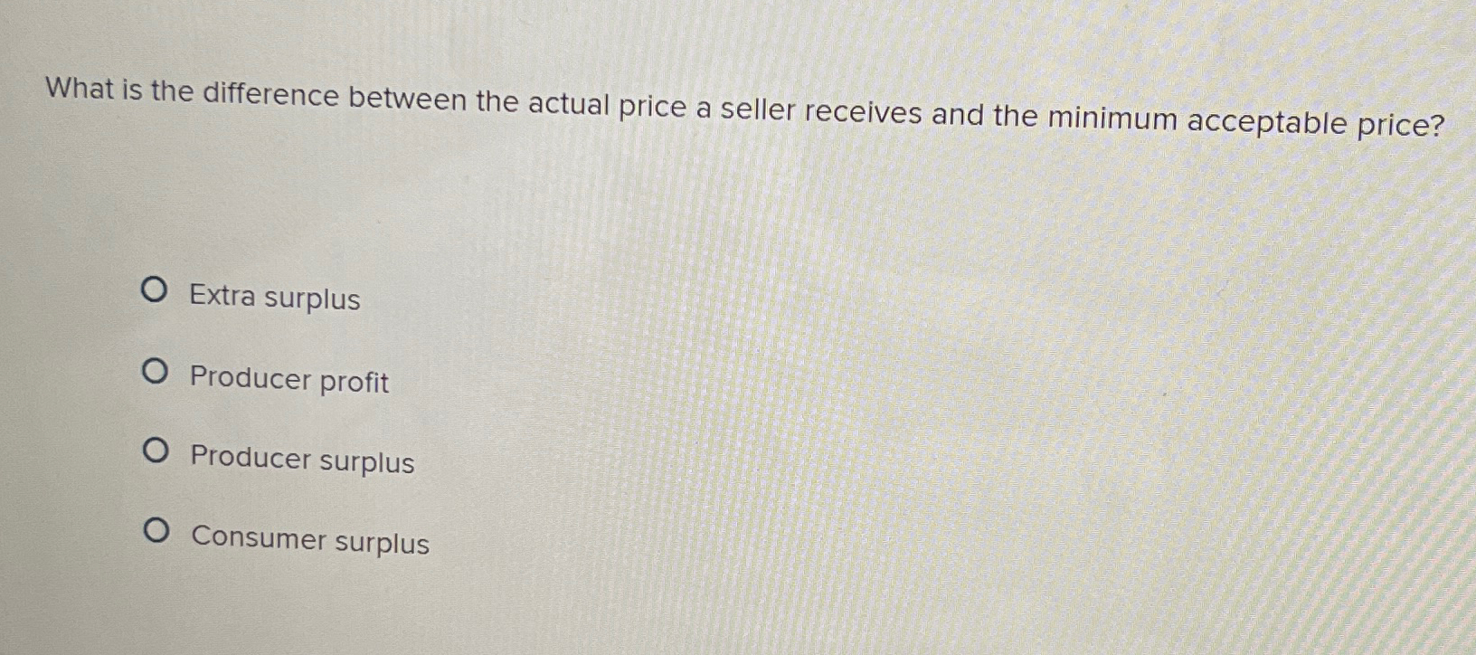 Solved What is the difference between the actual price a | Chegg.com
