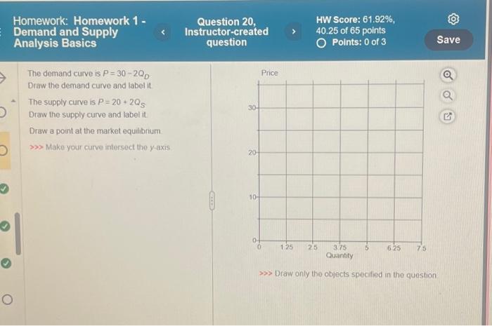 Solved Homework Homework 1 E Demand And Supply Analysis Chegg