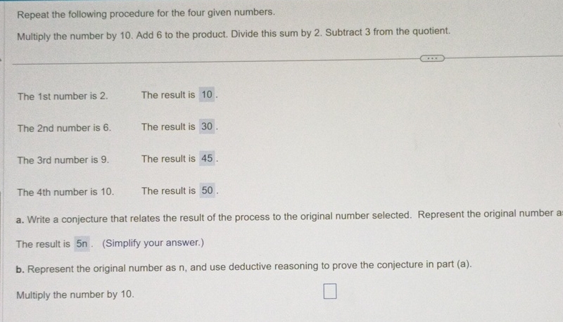 Repeat the following procedure for the four given | Chegg.com