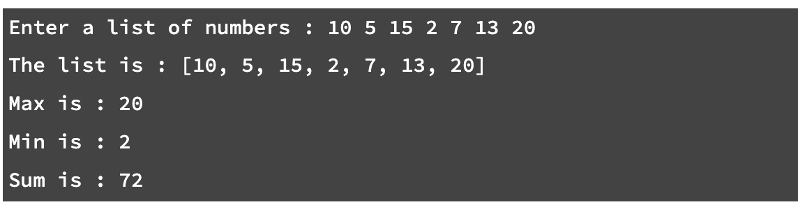 Solved In Python, write a program that asks the users to | Chegg.com