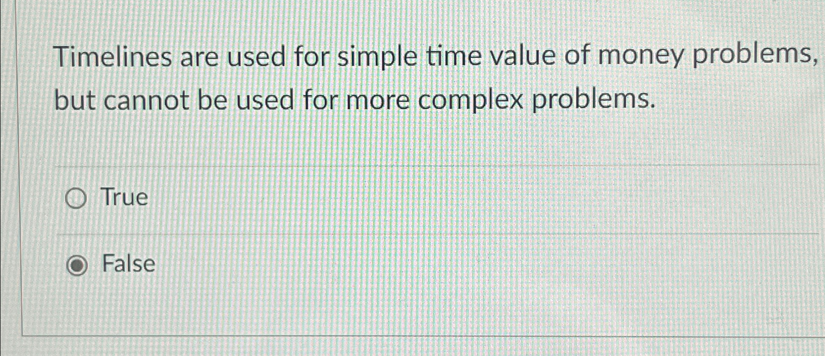 Solved Timelines are used for simple time value of money | Chegg.com