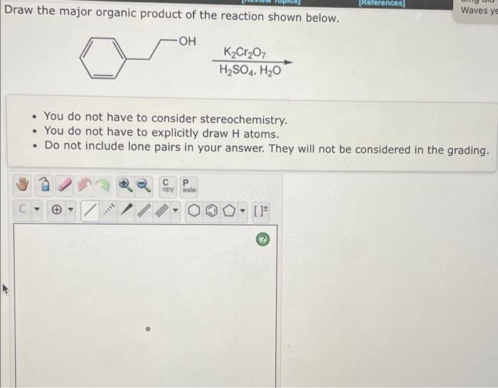 Solved (Review Toples) (References Draw structural formulas | Chegg.com