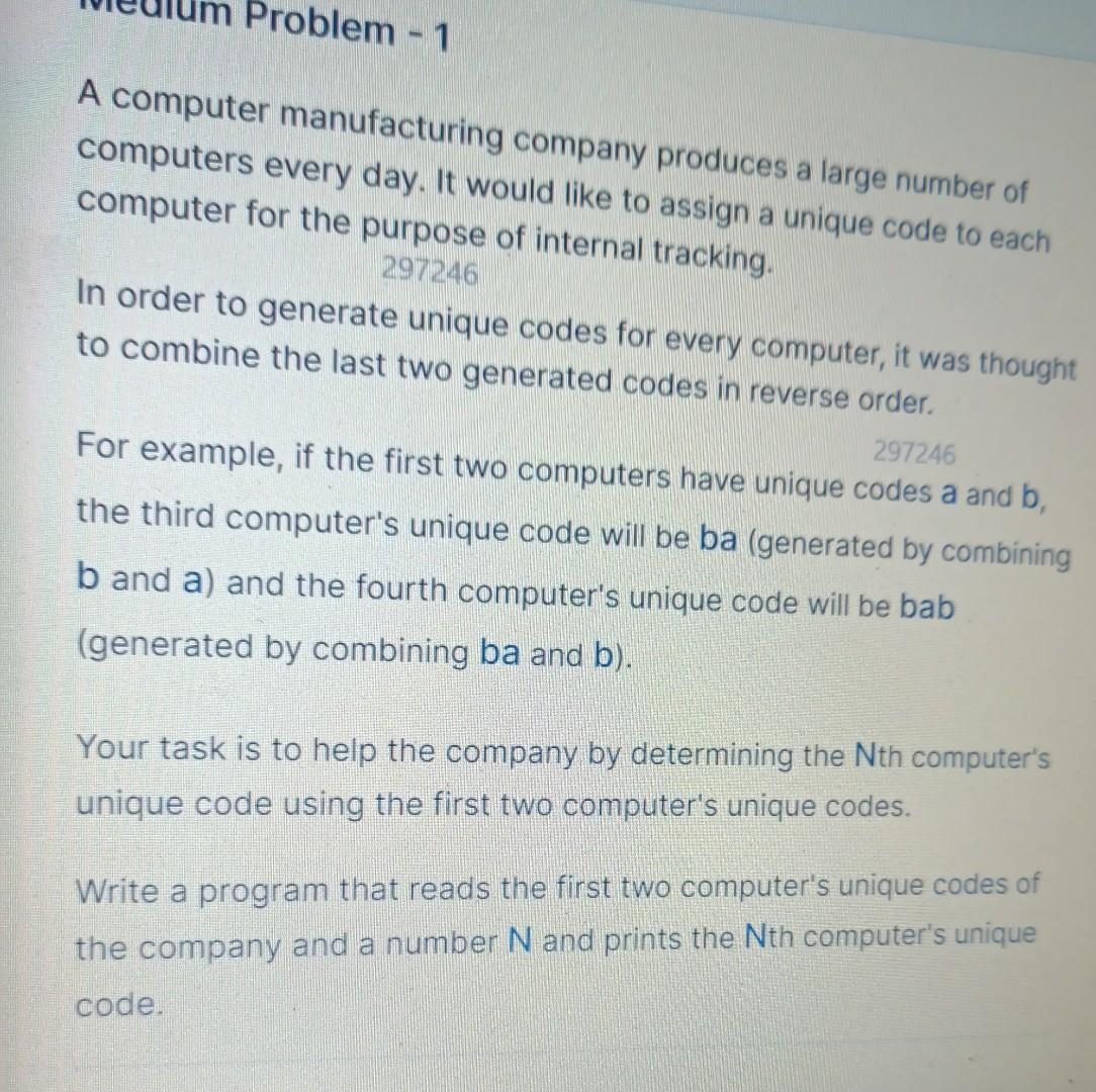 Solved A computer manufacturing company produces a large | Chegg.com