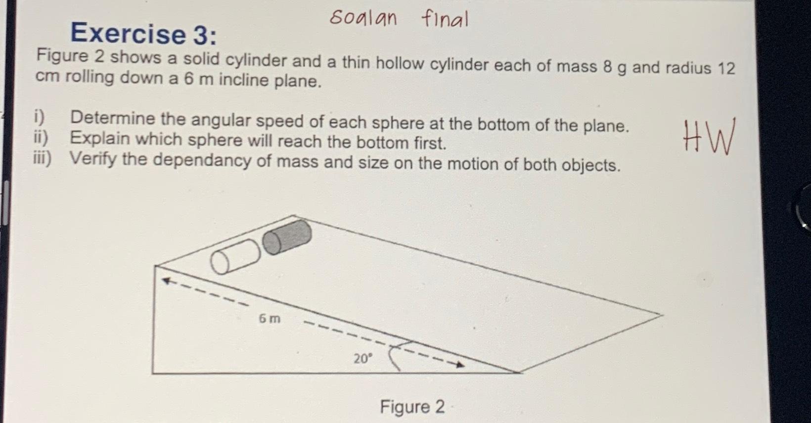 Solved Exercise 3:Soalan finalFigure 2 ﻿shows a solid | Chegg.com