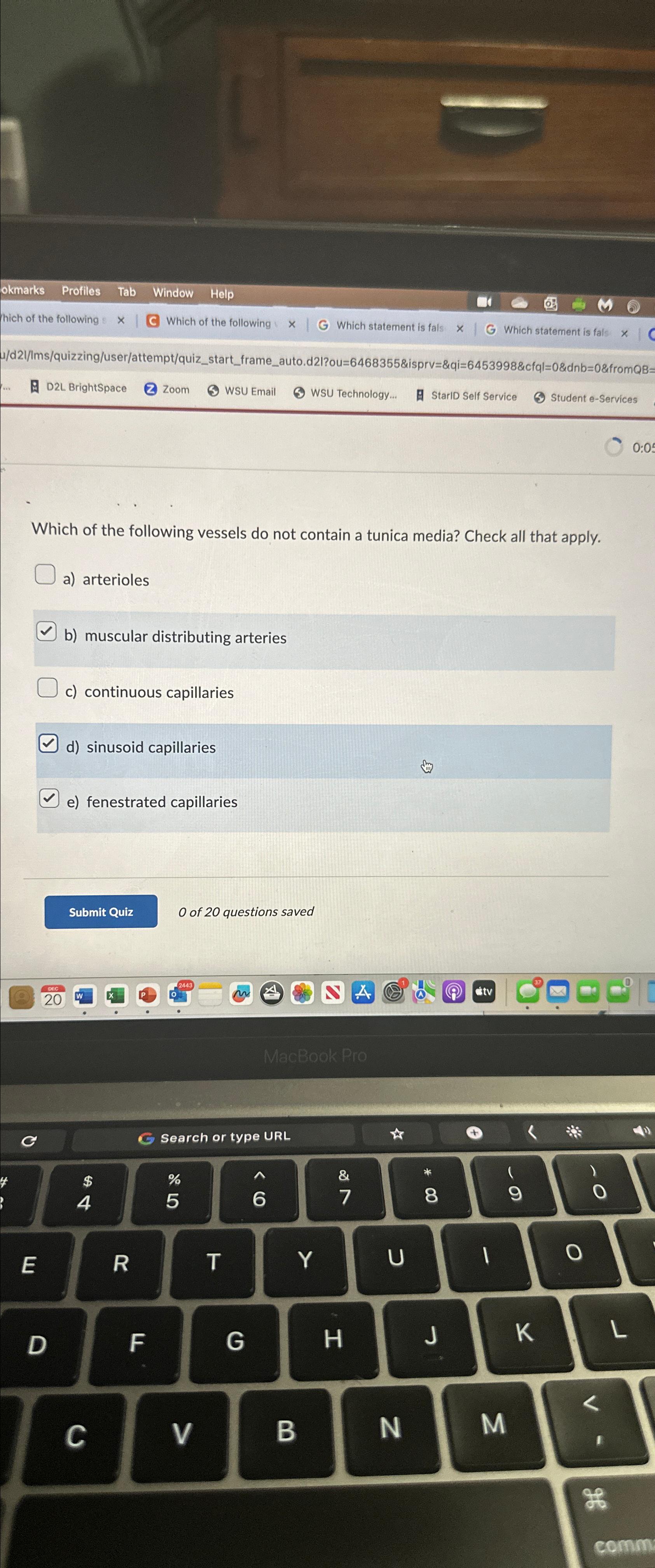 Solved Which of the following vessels do not contain a | Chegg.com