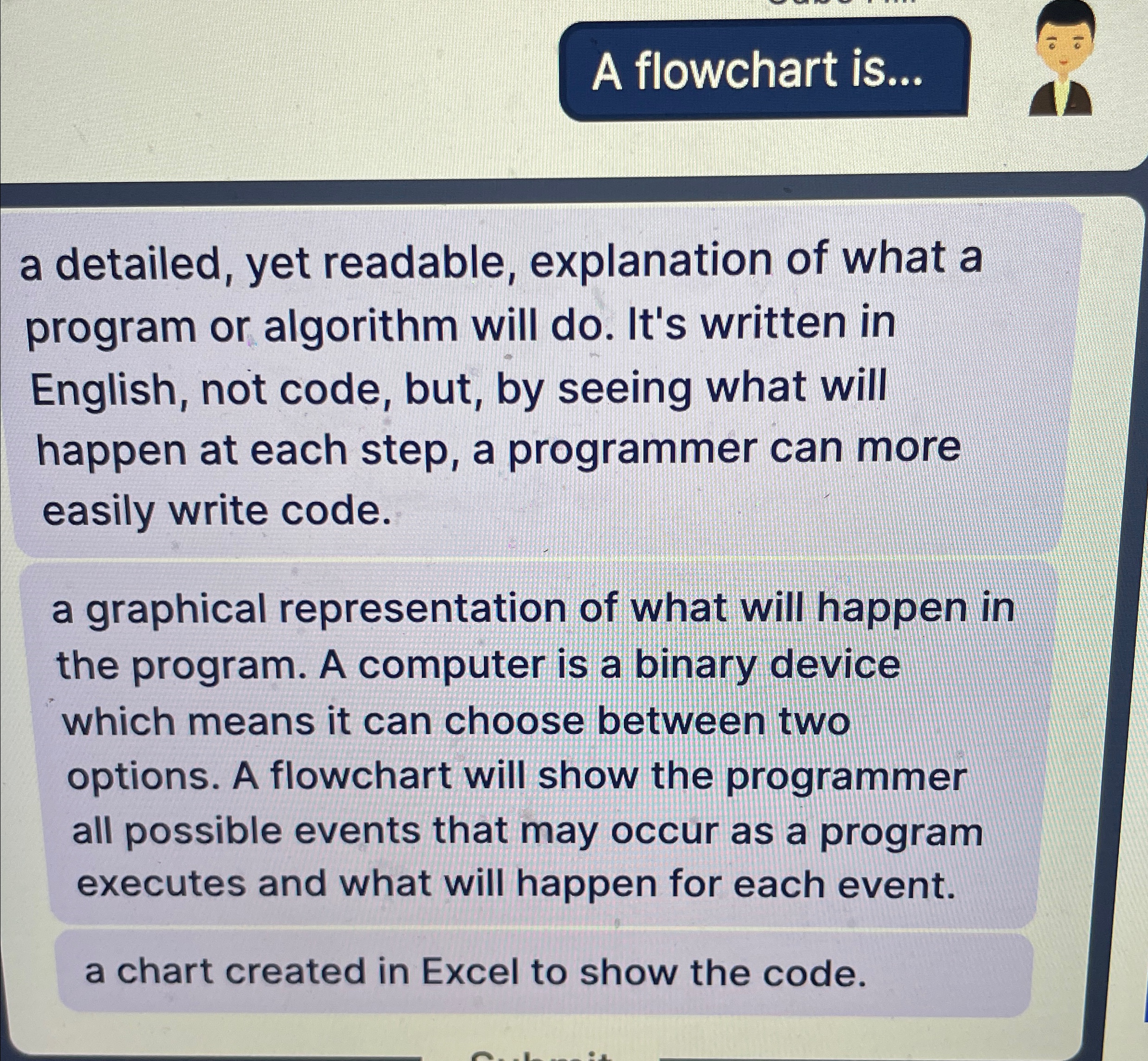 Solved a detailed, yet readable, explanation of what a | Chegg.com