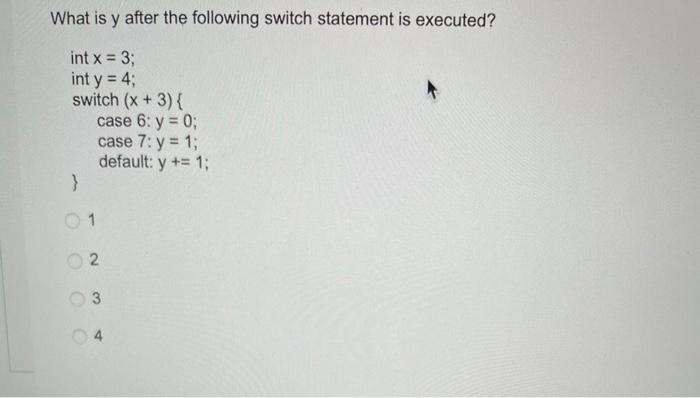 [Solved]: answer asap for thumbs up What is y after the foll