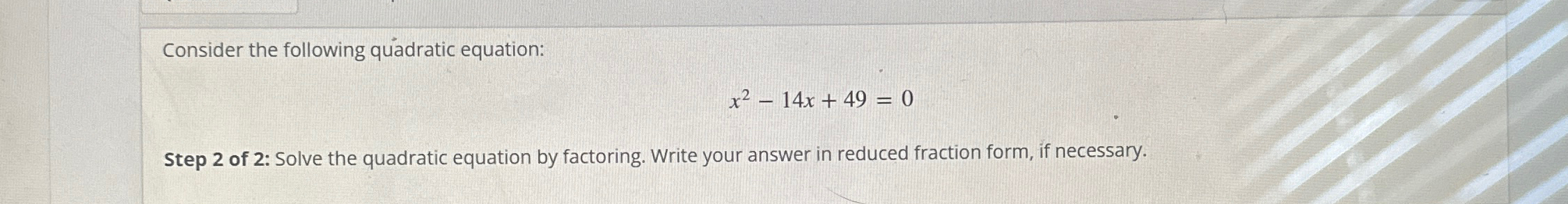 Solved Consider the following quadratic | Chegg.com