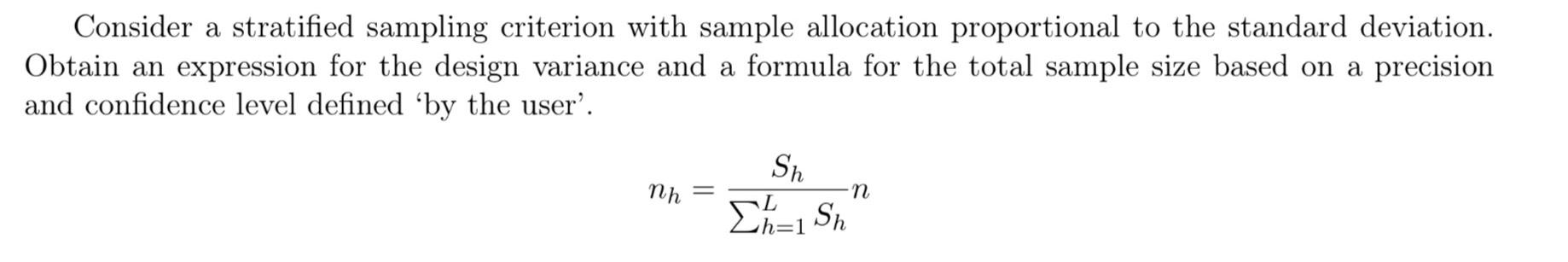 Solved Please, help me solve this statistical sampling | Chegg.com