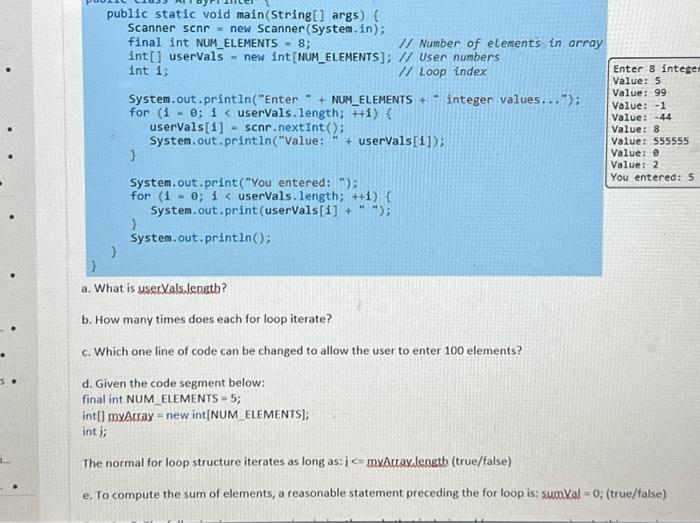 Solved Java SO public static void main(String[] args) { | Chegg.com