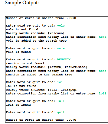 Solved This program will practice working with binary search | Chegg.com