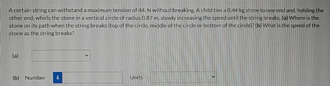 Solved A certain string can withstand a maximum tension of | Chegg.com
