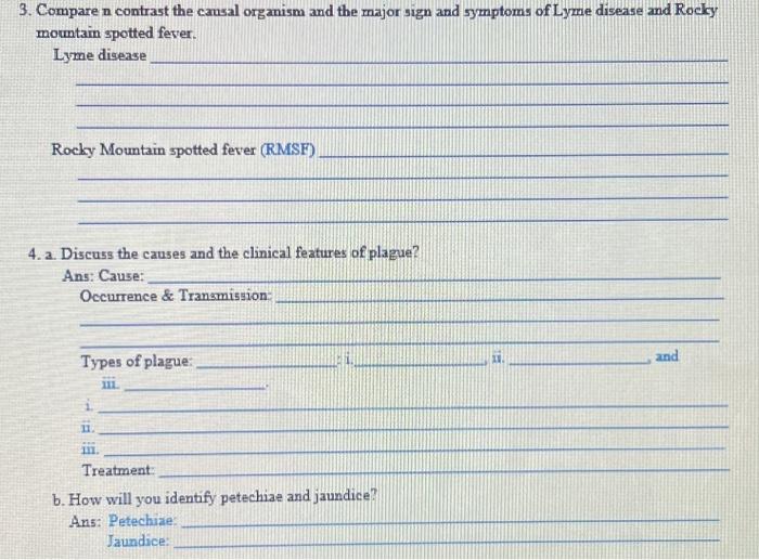 Solved Compare n contrast the cansal organism and the major | Chegg.com