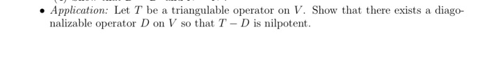 Solved please use the folowing thearom to prove : Let T be | Chegg.com