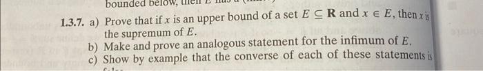 Solved parts a and c onlyfor c just find an example that | Chegg.com