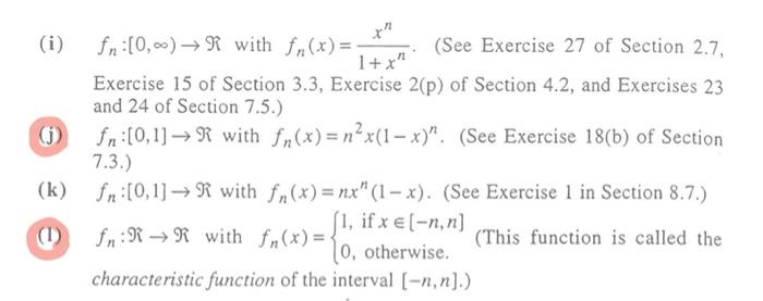 Solved Find the pointwise limit for the sequence {fn}, where | Chegg.com