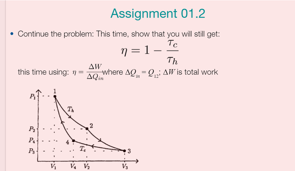 Solved Assignment 01.2Continue the problem: This time, show | Chegg.com