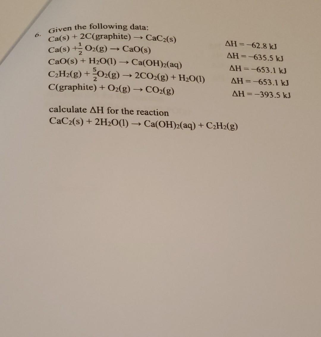 Solved 3. Given the following data 2CIF(g)+O2( | Chegg.com