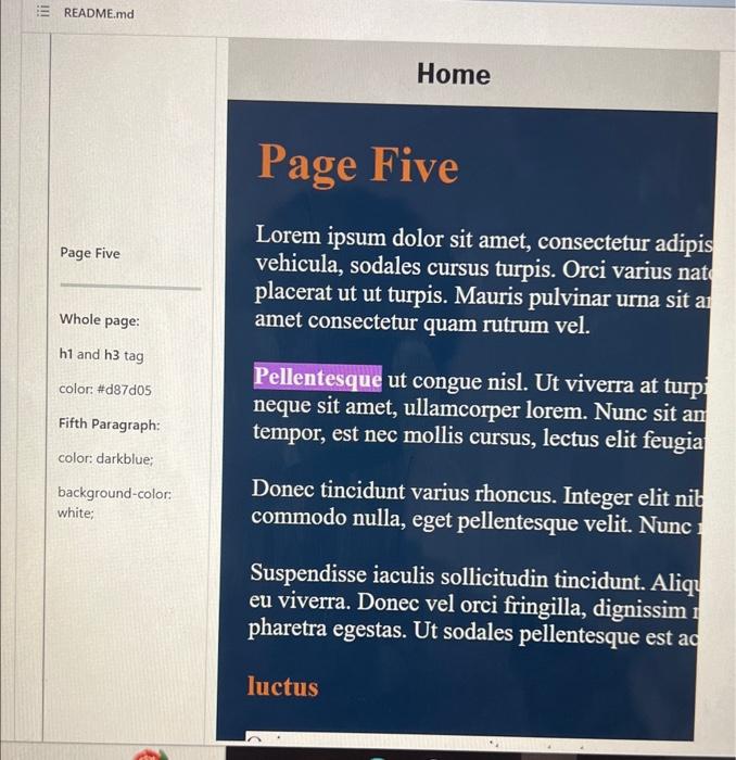 Solved CSI 140 webedeveloper . How to create the pages using | Chegg.com
