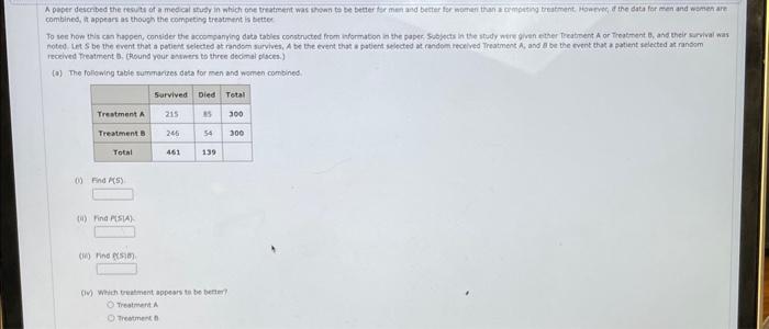 Solved combined, it appears as thooph the competing | Chegg.com