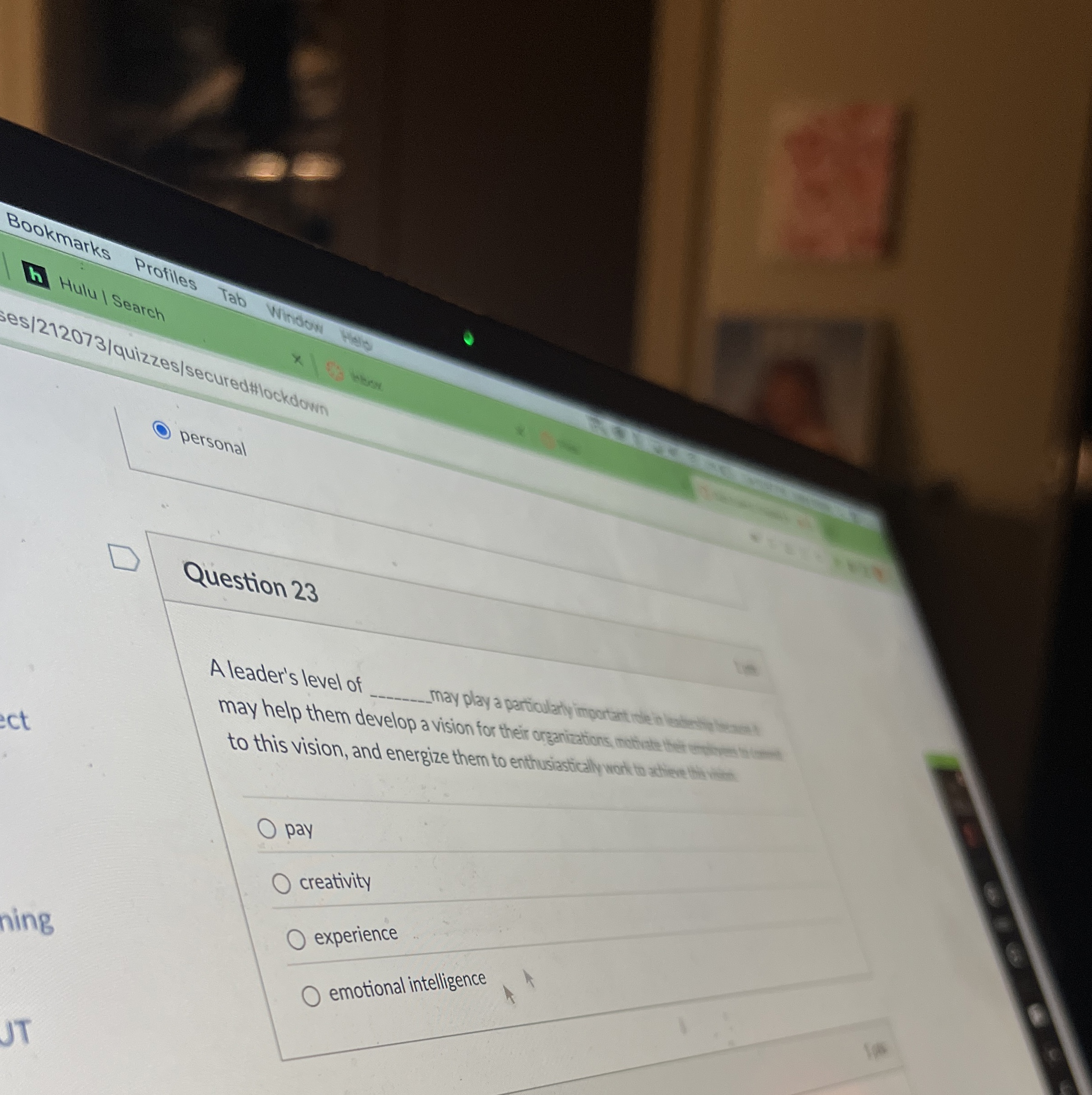 High Quality SOLUTION Hulu I | Chegg.com