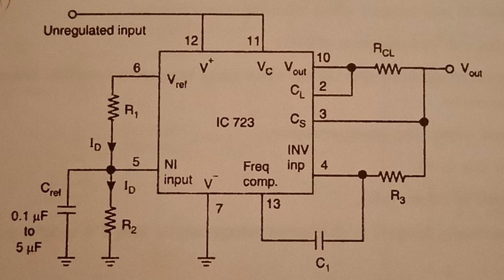 Solved The shown circuits are Low voltage regulator using | Chegg.com
