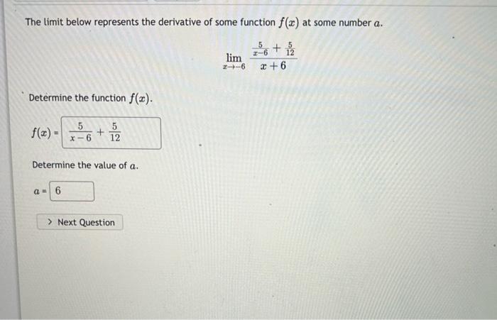 Solved The limit below represents the derivative of some | Chegg.com