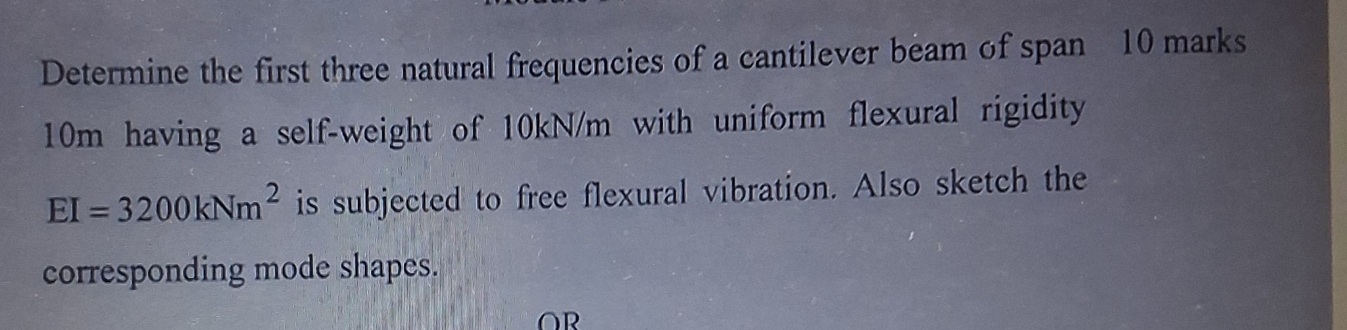 Solved Determine the first three natural frequencies of a | Chegg.com