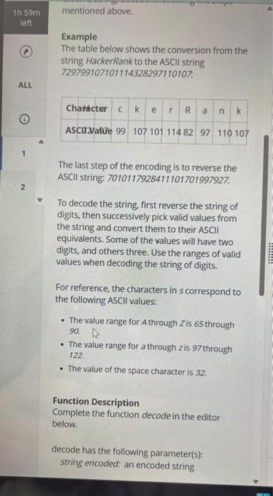 Solved Many simple encoding methods have been devised over | Chegg.com