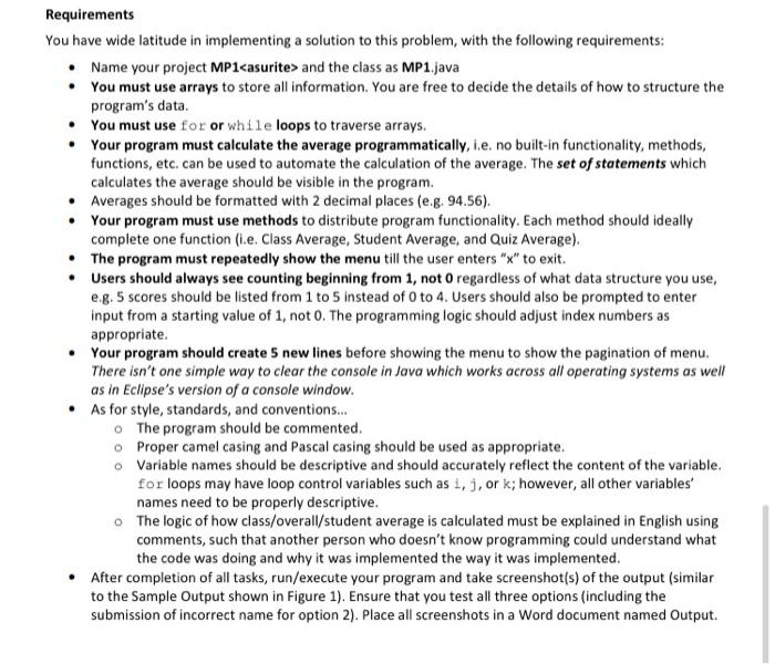 Solved Purpose Learn how to solve problems using arrays. | Chegg.com