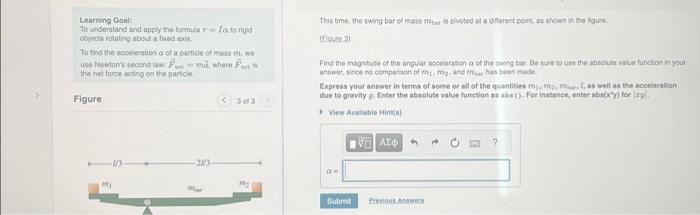 Solved Learning Goal- To undertand and apply the formula F= | Chegg.com