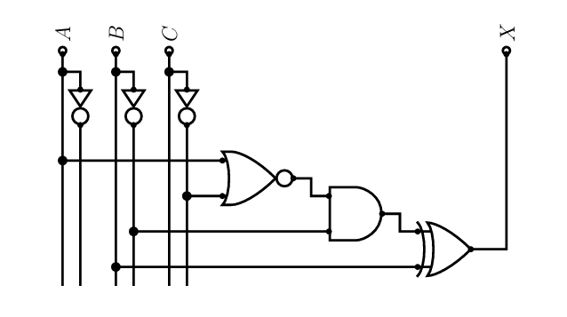 Solved Using the logic circut, create a breadboard | Chegg.com