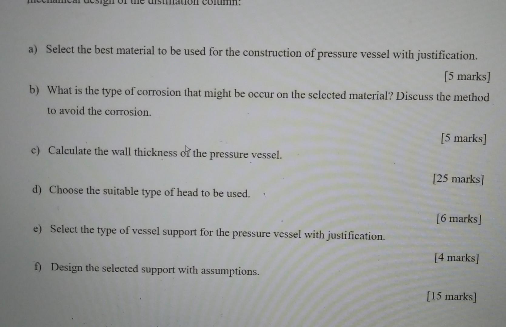 Solved Multicomponent of distillation column is used to | Chegg.com