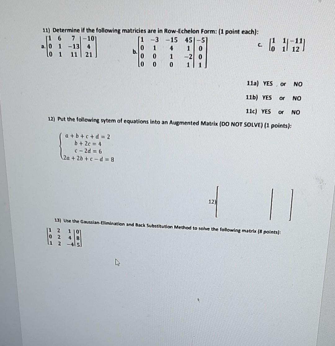 Solved 14) Use the Gaussian-Jordan Method to solve the | Chegg.com