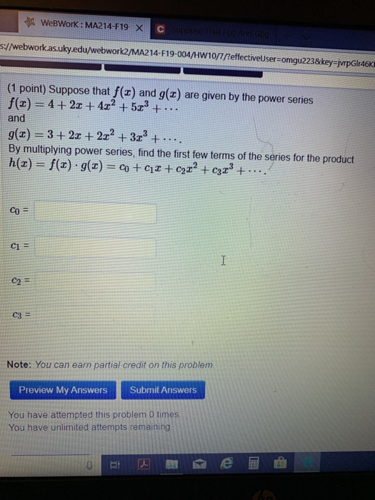 Solved find first few terms of the seeies for the product | Chegg.com Solved find first few terms of the seeies for the product | Chegg.com
