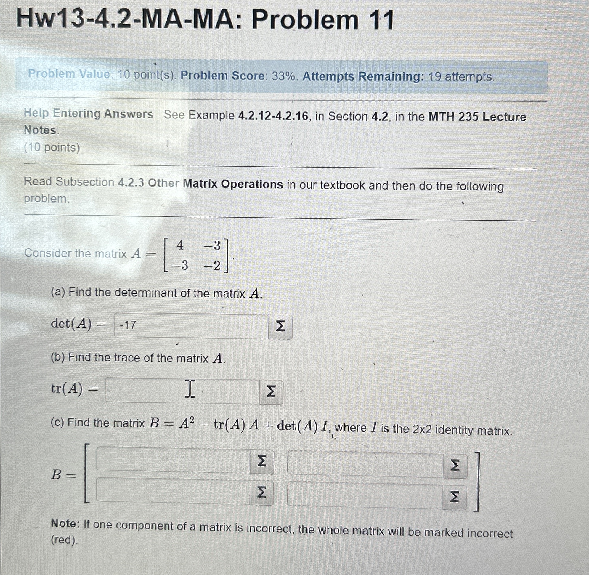 Solved Problem Value: 10 ﻿point(s). ﻿Problem Score: 33%. | Chegg.com