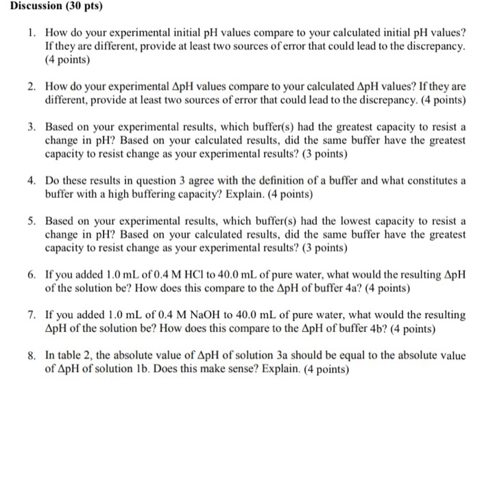 this is a buffer lab, I posted the procedure and my | Chegg.com
