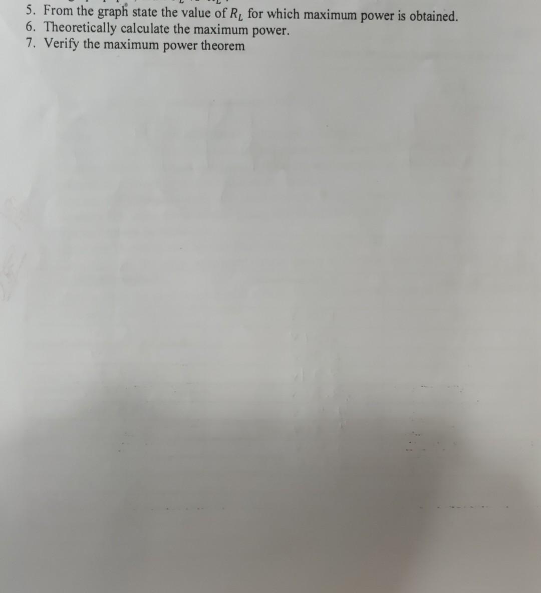 Solved Lab 6: Verification of Thevenin's, Norton's and | Chegg.com