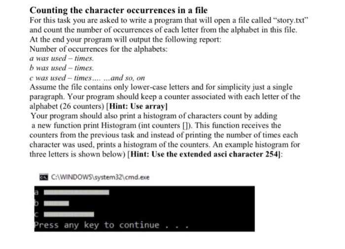 Solved required answer on c program, and different than the | Chegg.com