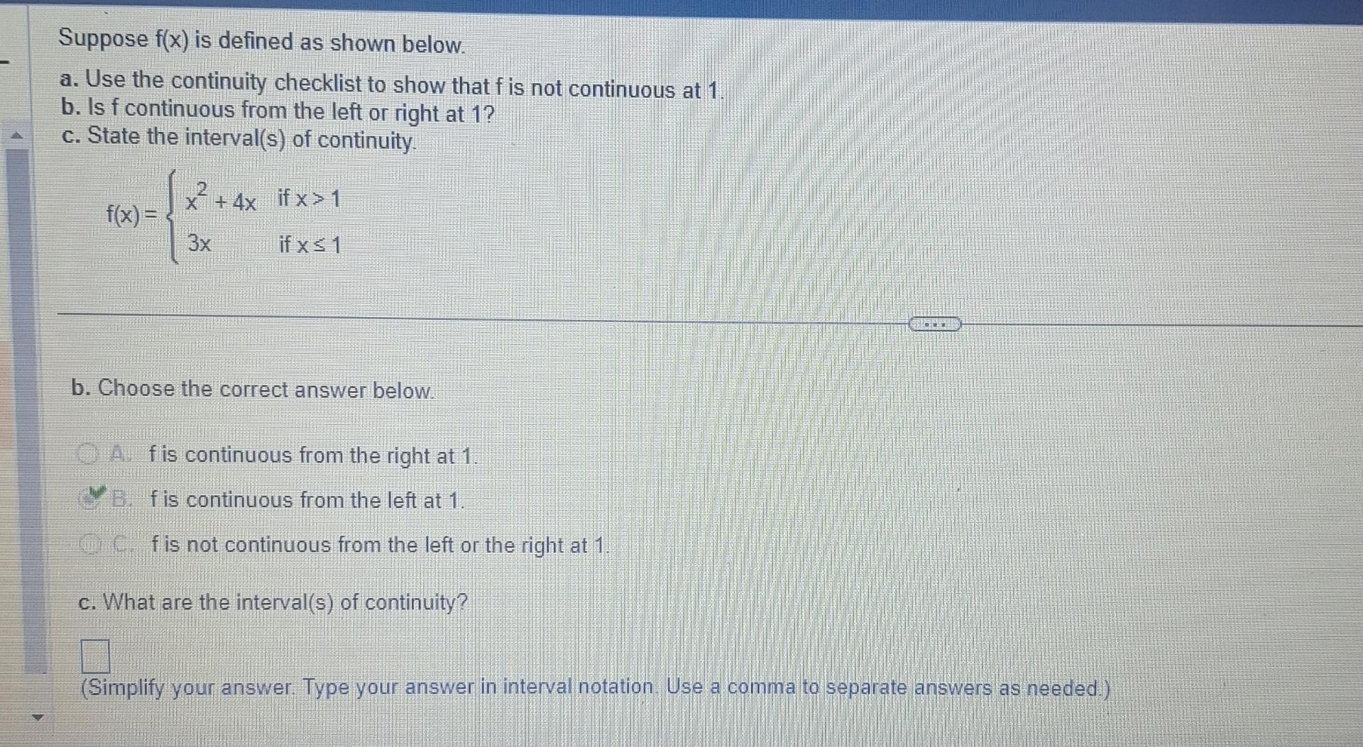 Solved Suppose f(x) ﻿is defined as shown below.a. ﻿Use the | Chegg.com