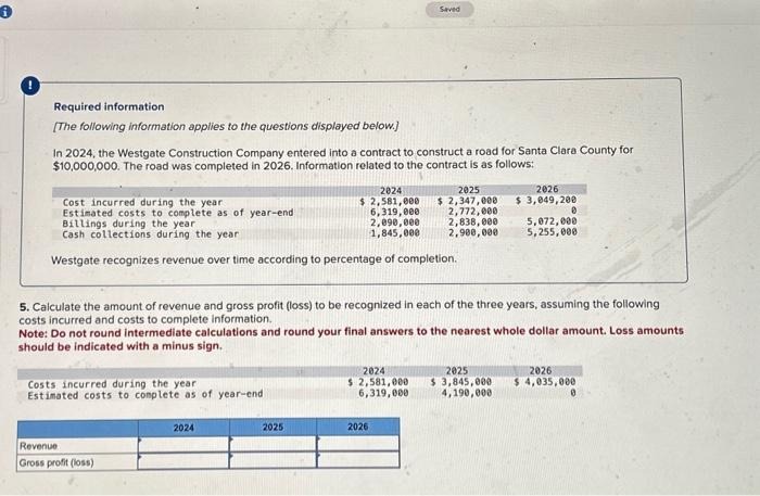 Solved !Required information[The following information | Chegg.com