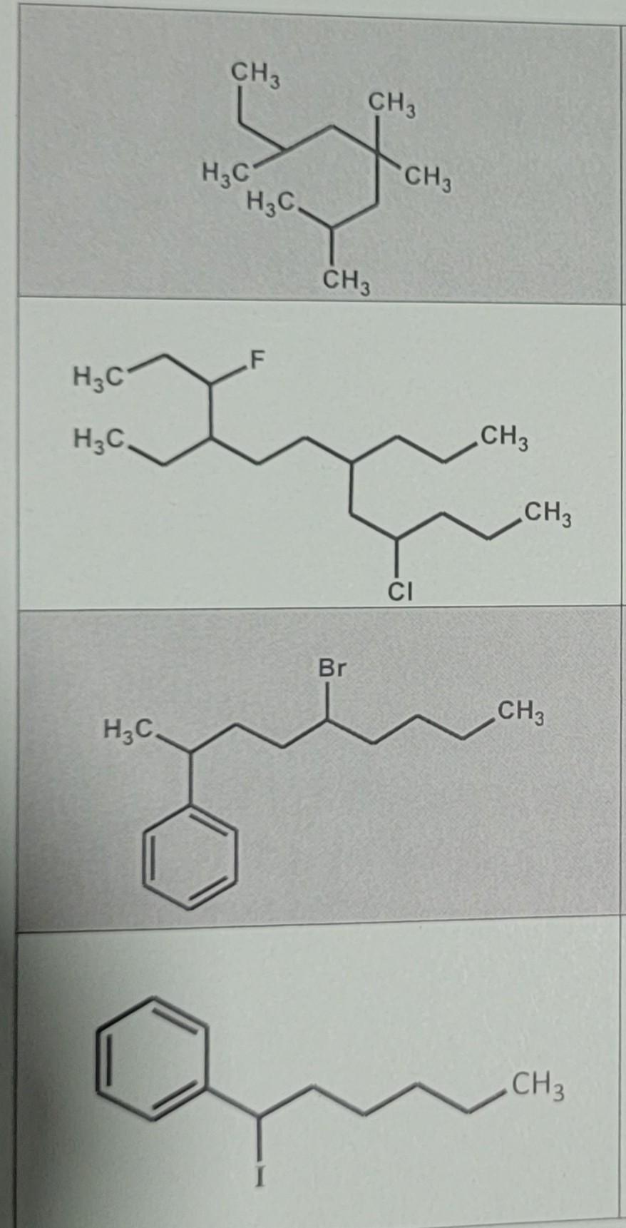 Solved Name the structure with proper IUPAC | Chegg.com