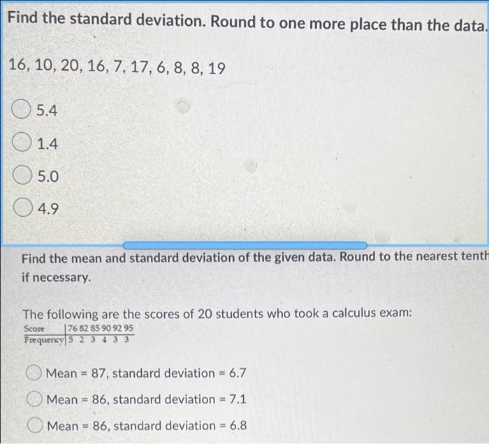 Solved Question 3 : the answer is not 5.0.Question 4: the | Chegg.com