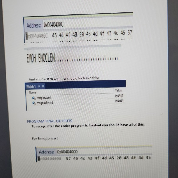 ; Program template .386 model flat, stdcall .stack | Chegg.com