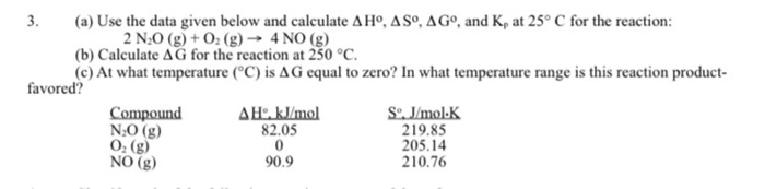 Solved (a) Use the data given below and calculate AHO, ASO, | Chegg.com