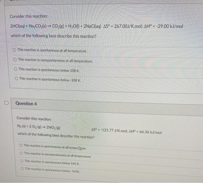 Solved Consider this reaction: 2HCl(aq) + NaCO3(s) — CO2(g) | Chegg.com