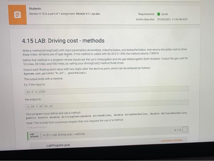 Solved Students: Section 4.15 is a part of assignment Module | Chegg.com